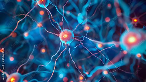 Neuron cells, brain cells, nerve cells, nervous system, neurons, neurobiology, brain function ...