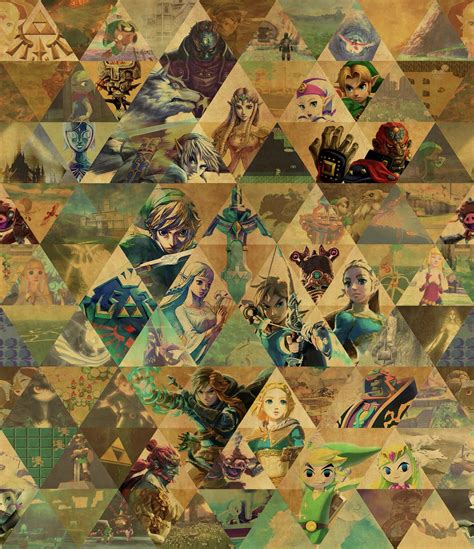 Downloaded 3 Photos From The Japanese Zelda Site To Make These Zelda Wallpapers One With The