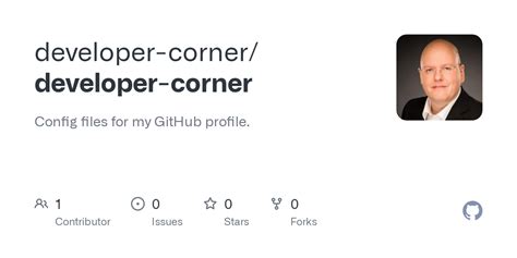 Github Developer Cornerdeveloper Corner Config Files For My Github