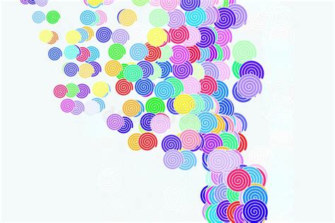Conceptual Background Twirl Circle Line Path Or Pattern For Design Shape Surface Template