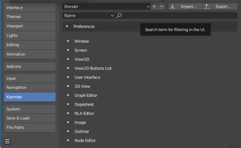 Collecting Ideas Related To Blenders 2 8 Keymap Preferences User Feedback Developer Forum