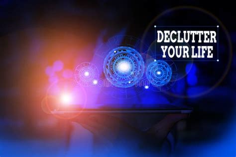 Text Sign Showing Declutter Your Life Conceptual Photo To Eliminate