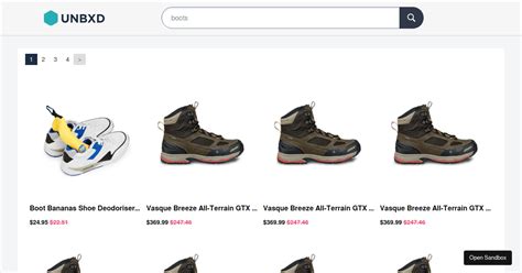 Products Default Codesandbox