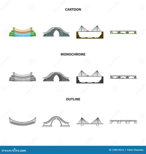 Vector Design Of Connection And Design Symbol Collection Of Connection And Side Stock Vector