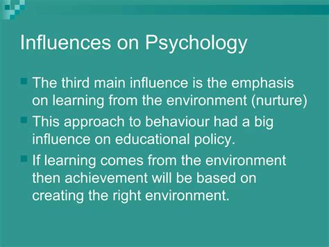 Psya2 The Behaviourist Approach Ppt