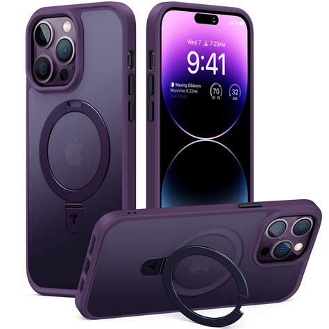 Apple Iphone 14 Pro Ultra Hybrid Magfit Case Deep Purple