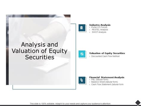 Analysis And Valuation Of Equity Securities Ppt Powerpoint Presentation Icon Slide Portrait