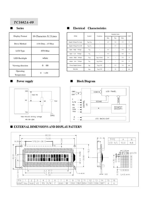 Tc1602a 09 Lcd Etc