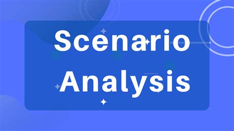 What Is Scenario Analysis Pm Study Circle