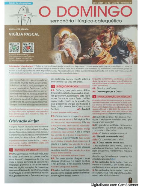 Vigília Pascal Pdf