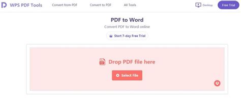 How To Use WPS PDF To Word Converter Step By Step