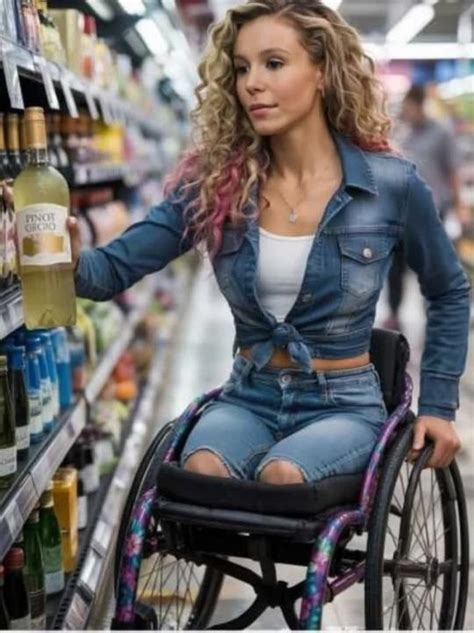 Jess At The Supermarket Testing Out Her Newly Pai Tumbex