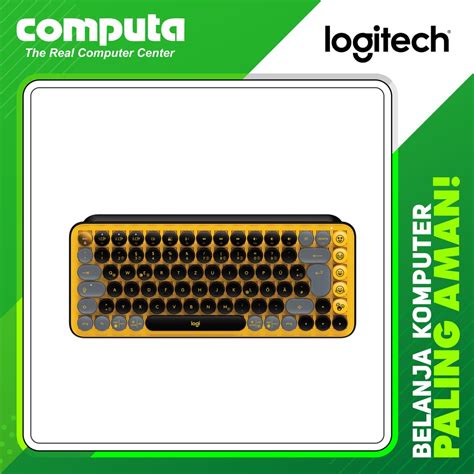 Jual Keyboard Wireless Logitech Pop Keys Shopee Indonesia