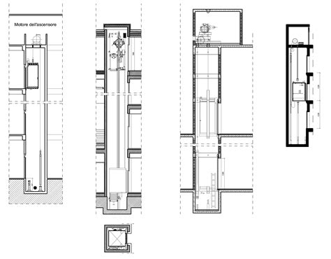 Elevator Section Detail Elevator Section Drawing