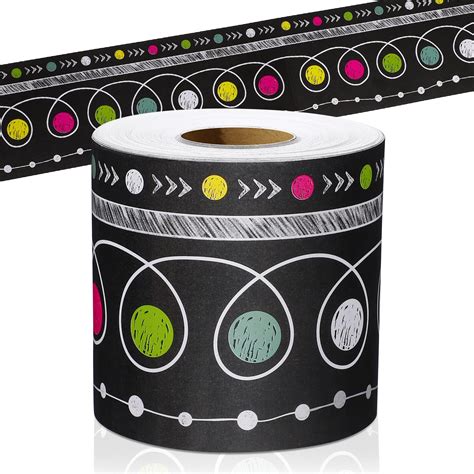 Zonon Classroom Bulletin Board Border 65 Feet Bulletin Board Borders Straight