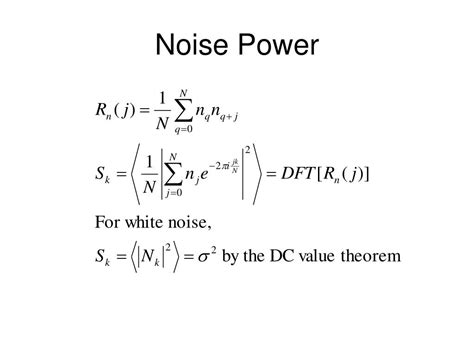 Ppt Lecture 24 Cross Correlation And Spectral Analysis Powerpoint Presentation Id 3648782