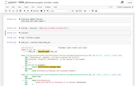 Could Not Find IP Or Hierarchy In Video Overlay Support PYNQ
