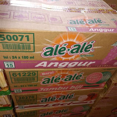 Jual Ale Ale 1 Dus Isi 24 Shopee Indonesia