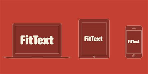 Js Tutorial Fittext Makes Font Sizes Flexible