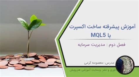 آموزش پیشرفته ساخت اکسپرت با Mql5 ــ فصل ۲ مدیریت سرمایه هم رویش
