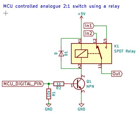 Use Transistors To Switch Between Two Signals Page 1