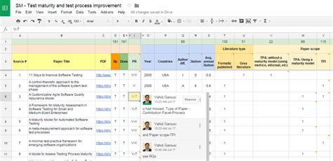 A Snapshot Showing How The Systematic Peer Reviewing Was Done