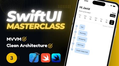 App Development Academy On Linkedin Learn Swiftui Clean Architecture And Mvvm Todo List App