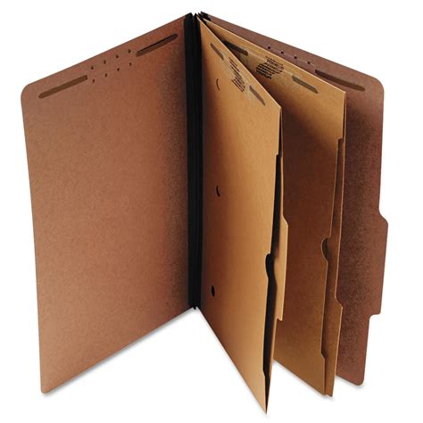 Six Section Classification Folder W Pockets By Universal® Unv10325