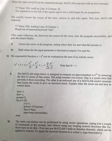 Solved Question One The Following Matrix A Find And Chegg