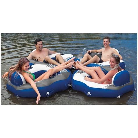 4ft Floating Drink Holder Josen Inflatable River Tube Float 2 Person