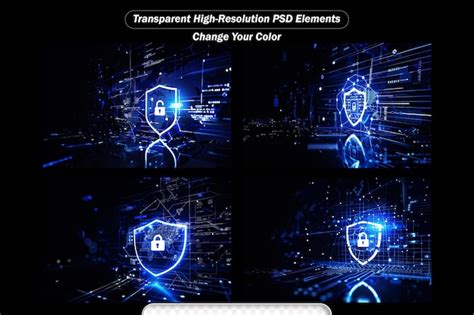 Padlock Of Cyber Security Digital Data Technology Global Network