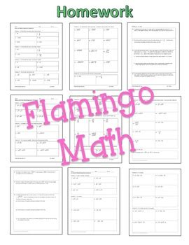 Radical Functions Essentials Algebra Unit By Jean Adams TpT