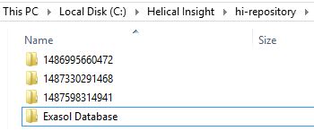 Connect Exasol DB With Helical Insight Helical Insight