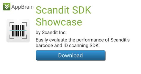scandit sdk showcase for android free app download