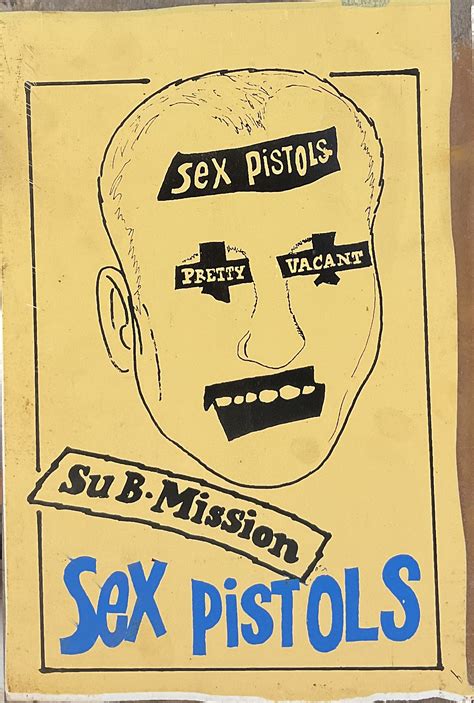Sex Pistols Rusty Tin Signs