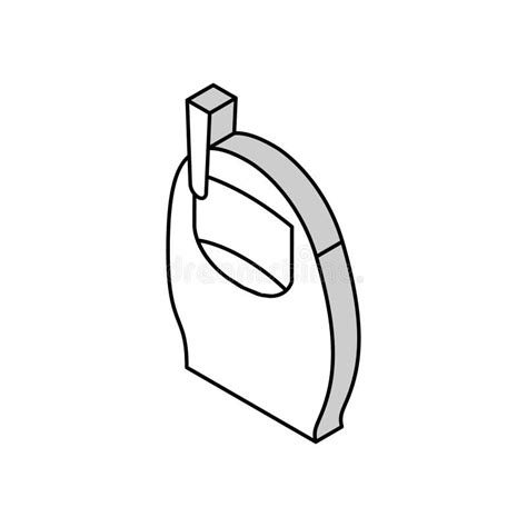 Surgical Intervention Medical Therapy Isometric Icon Vector Illustration Stock Vector