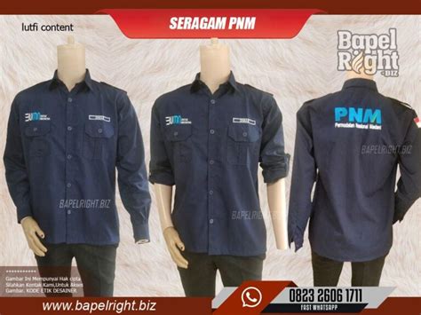 Desain Baju Pdh Lengan Panjang Terbaru Dan Keren