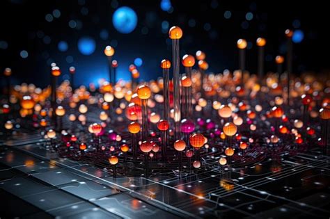 Premium Ai Image Quantum Algorithm Reveals Patterns In Star Cluster Generative Ia