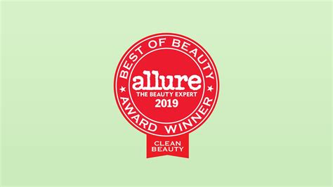 The Allure Clean Best Of Beauty Seal What It Is And Why We Created It Allure
