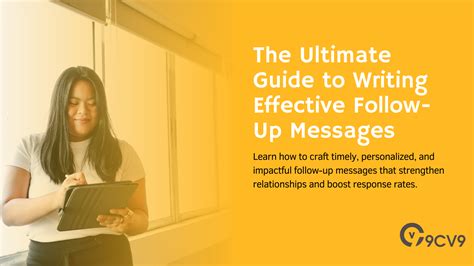 the ultimate guide to writing effective follow up messages