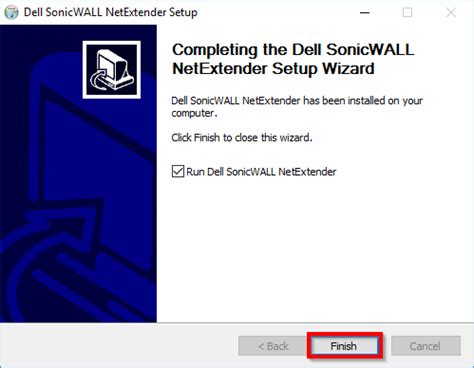 How To Install SonicWALL NetExtender Shanahan S Help Center