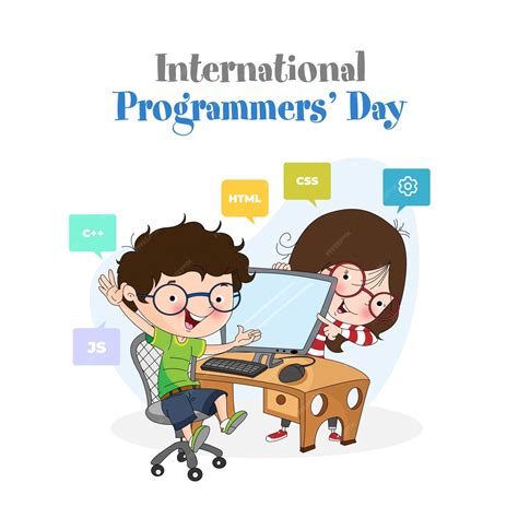 Premium Vector International Programmers Day