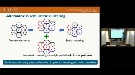 base station cluster patterns for semi static multi cell cooperation in