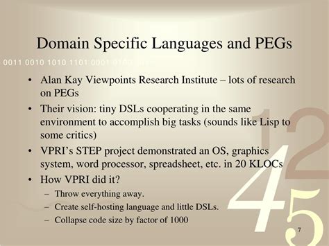 ppt parsing expression grammars powerpoint presentation free
