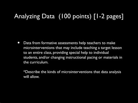 Assessment Driven Curriculum Assignment Edu 6270 Ppt