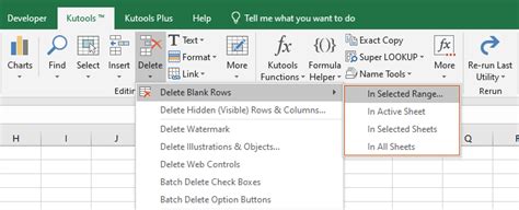 Effortlessly Delete Blank Rows In Microsoft Excel With Kutools