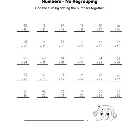 Finding The Missing Number Addition With Whole Tens