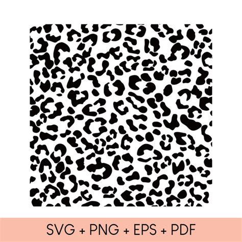 leopard print pattern svg leopard pattern svg repeating pat inspire
