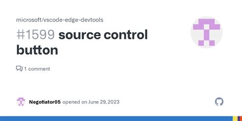 Source Control Button · Issue 1599 · Microsoftvscode Edge Devtools