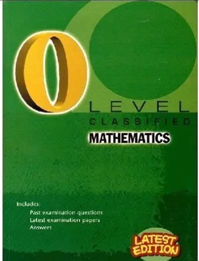 O Level Classified Mathematics Latest 2020 Edition Redspot Mybooks Pk